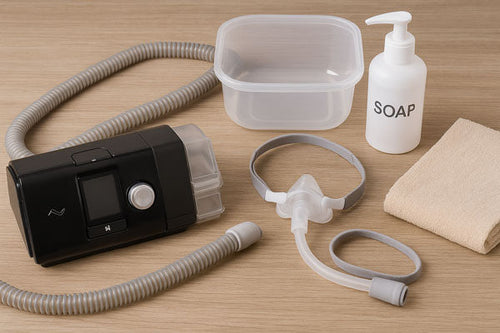 Cómo limpiar tu equipo CPAP ResMed paso a paso (sin dañarlo)
